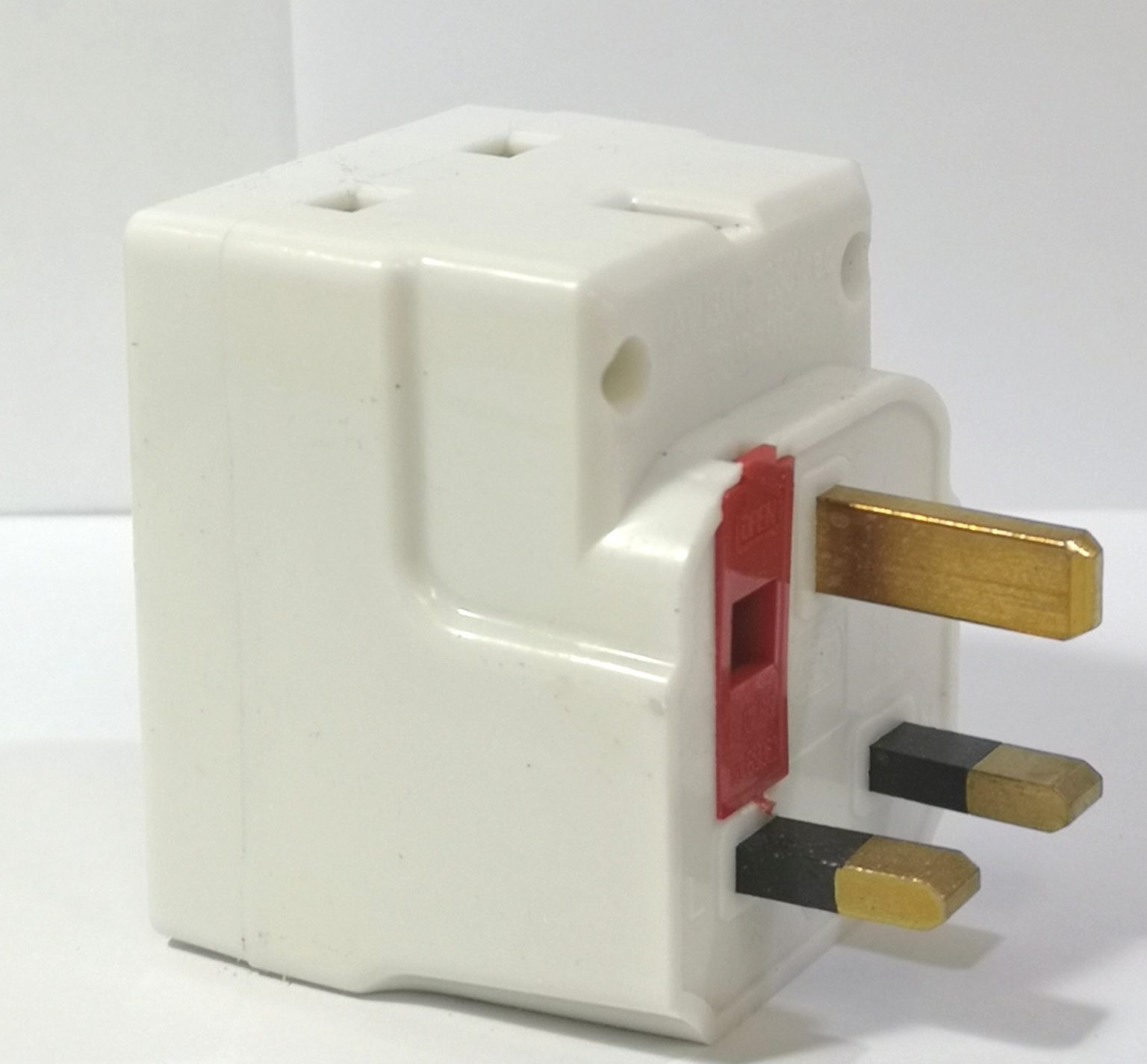 3 Way Fused Adaptor Plug for Indoor mains use from Marple